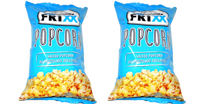 მარილიანი პოპკორნი FRIXX - დღე #15, 30 დღიანი გამოწვევა